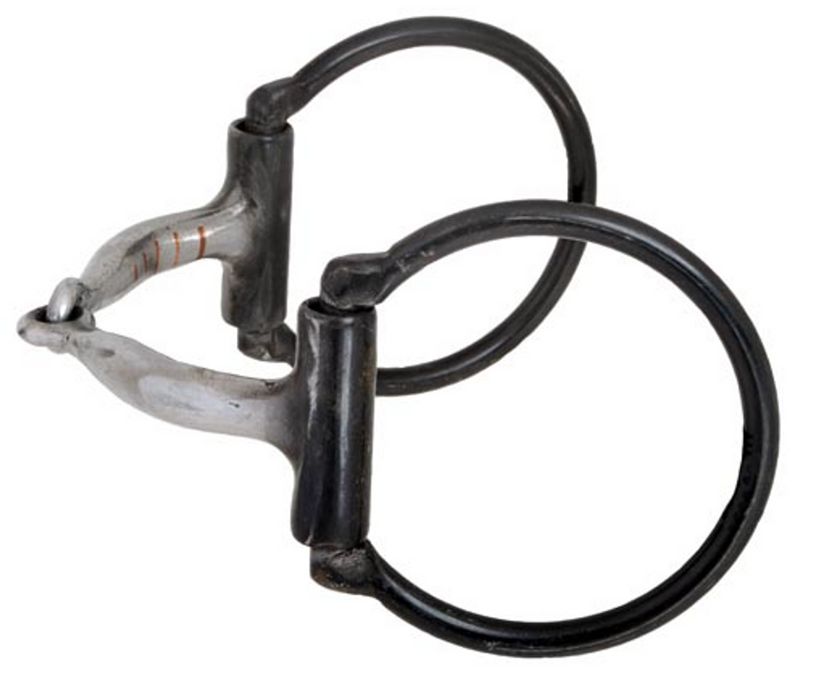 Dutton "43" D-Ring Snaffle Bit - Two Piece Smooth (43-32) – The Cowboy's Closet
