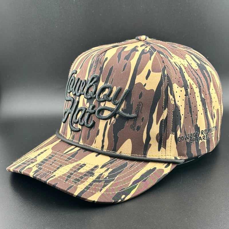 Cowboy Revolution Cap - Atakapa Camo - Swampland Script – The Cowboy's ...