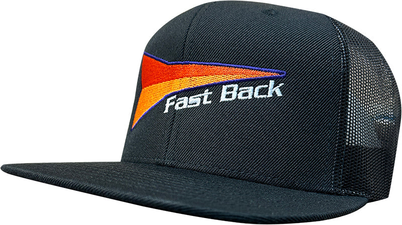 Fast Back Ropes - Embroidery Logo Cap (Black Meshback) – The Cowboy's ...