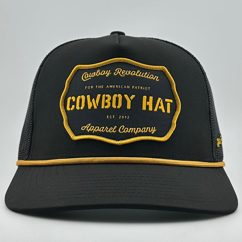 Cowboy Revolution Cap - Cowboy Hat (Black) – The Cowboy's Closet