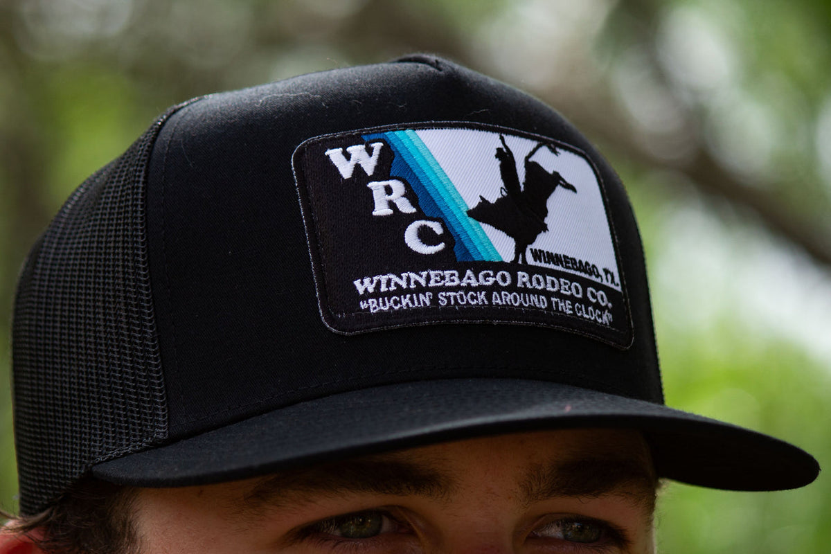 Dale Brisby Cap - WRC Bull Patch Black – The Cowboy's Closet