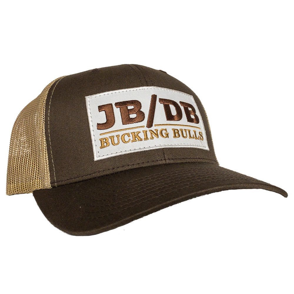 Dale Brisby - JB/DB Bucking Bulls Brown & Khaki Mesh Curved Bill – The ...