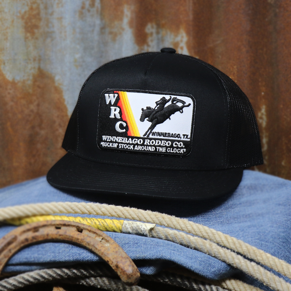 Dale Brisby Cap - WRC Patch Black – The Cowboy's Closet