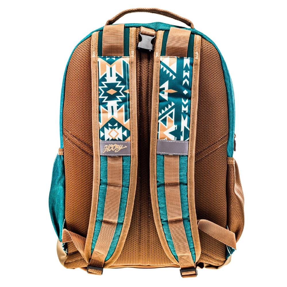 Hooey Ox Backpack Teal/Tan Aztec – The Cowboy's Closet