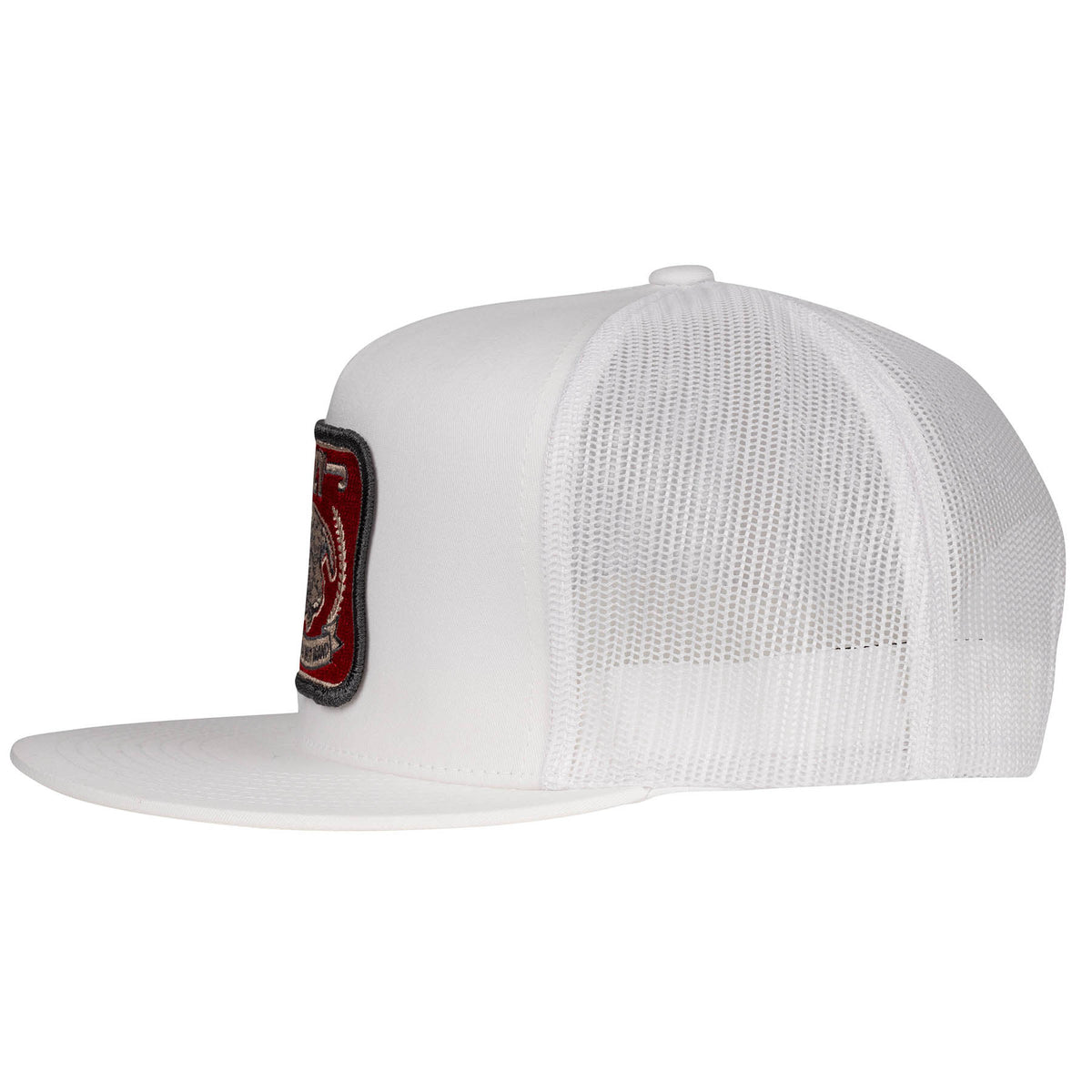 Lazy J Ranch Wear Cap - White America's Best – The Cowboy's Closet