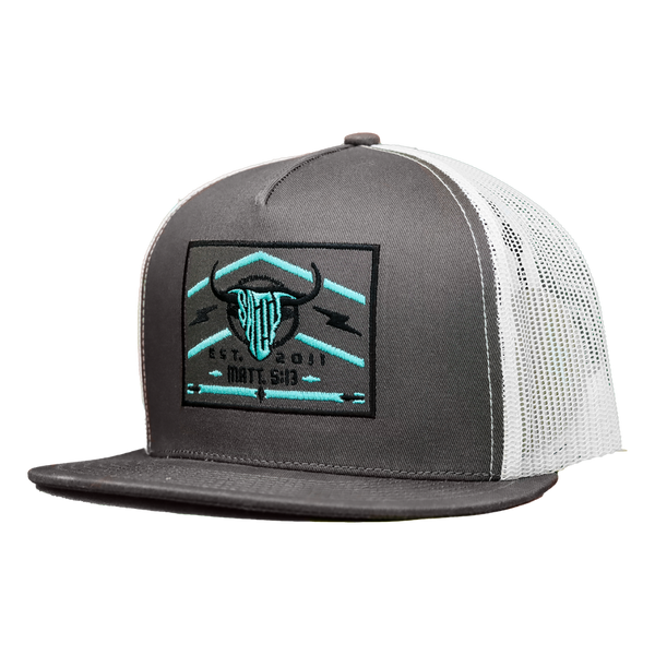 Salty Rodeo Co Cap - Turquiose Lightning – The Cowboy's Closet
