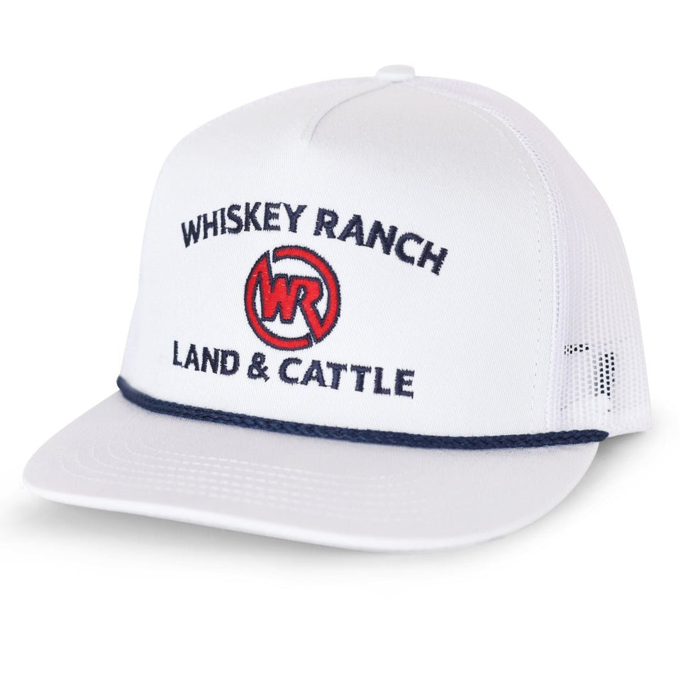Whiskey Bent Hat Co - Whiskey Ranch Rope White – The Cowboy's Closet